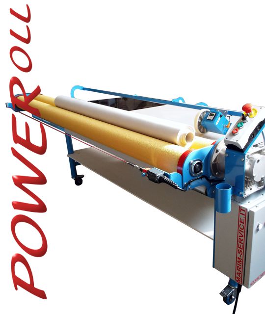 POWEROLL the fast and powered Fabric Winder machine